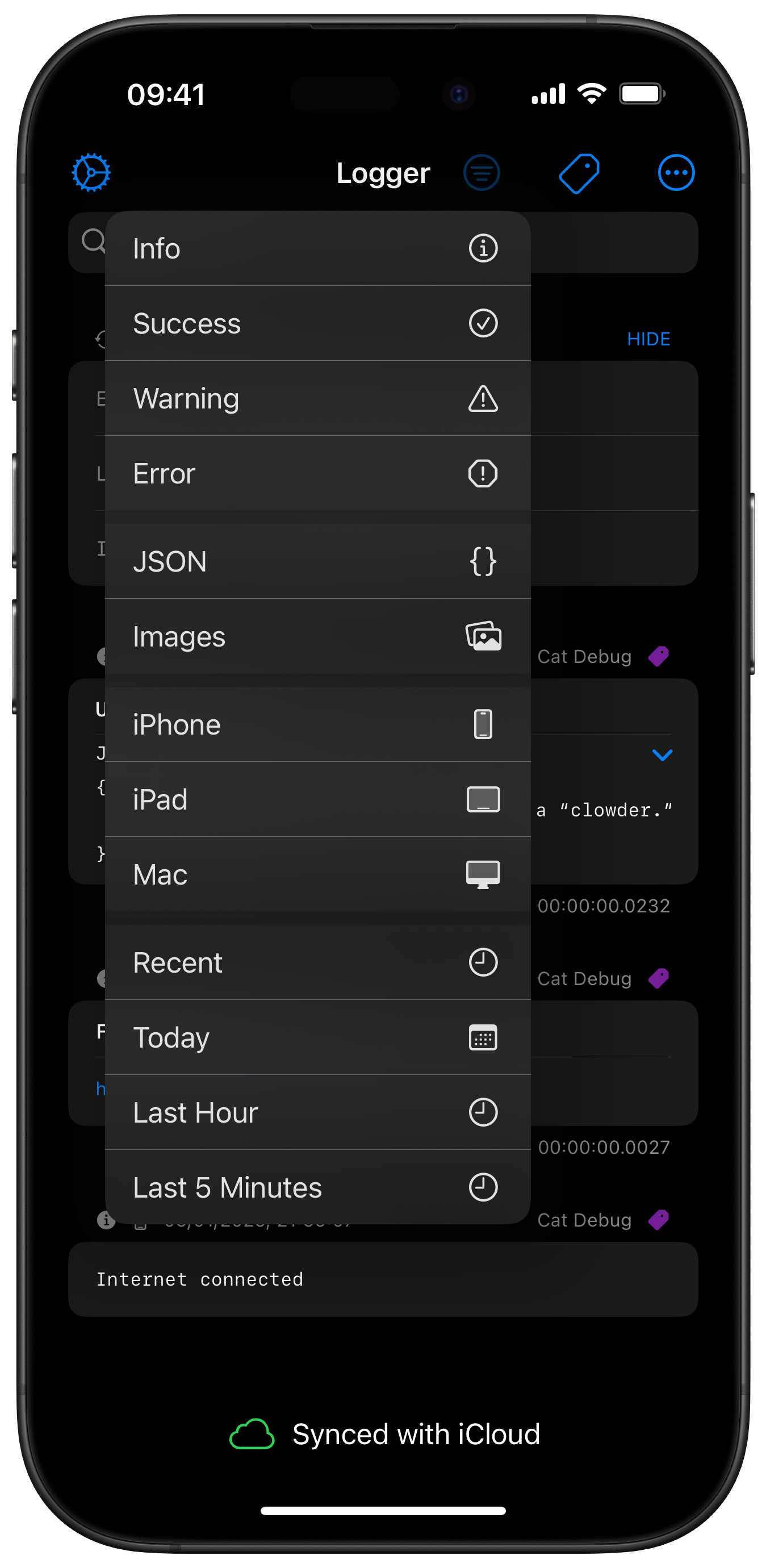 Logger for Shortcuts